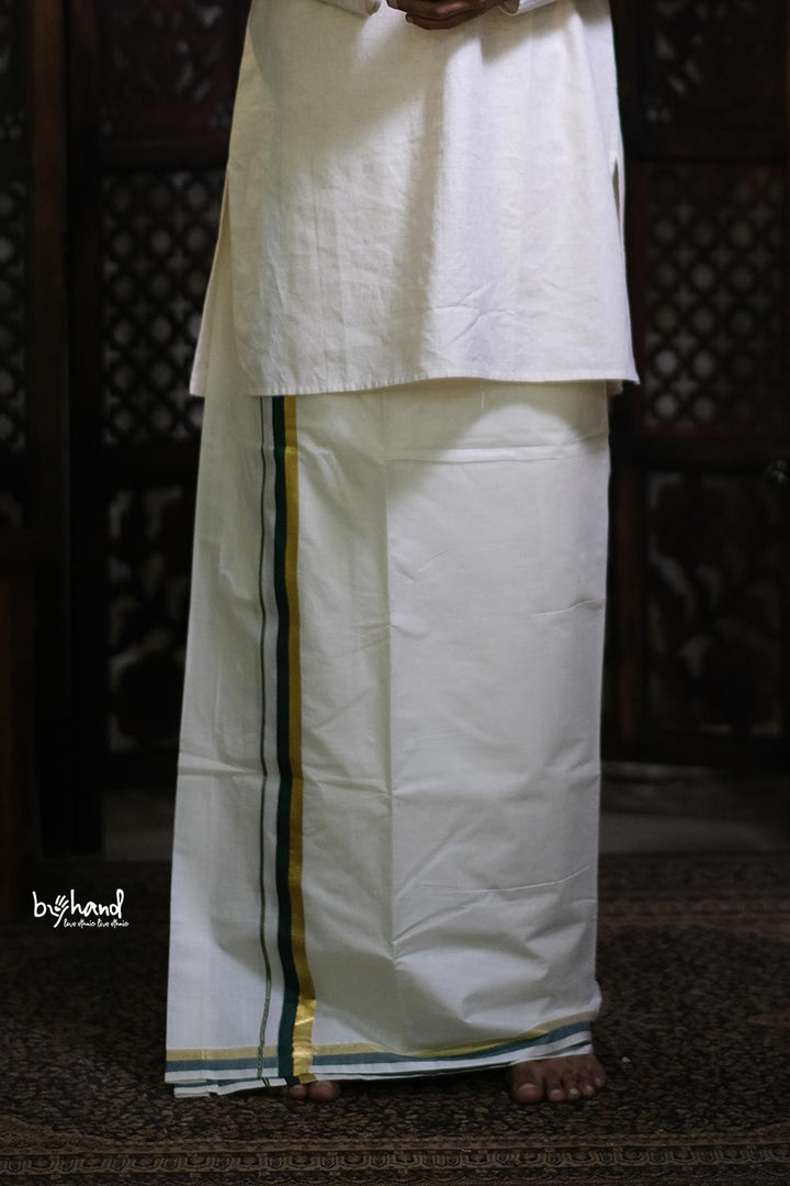 KERALA MUNDU / DHOTHI – Byhand